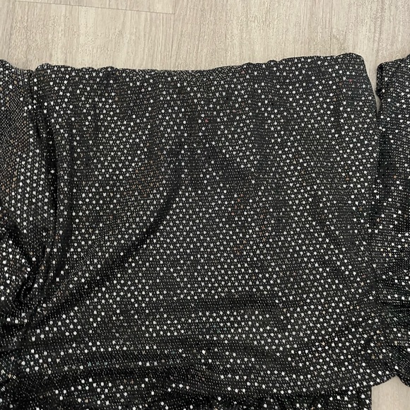 o.p.t | Dresses | Opt New Nwt One Pretty Time Sequin Ruffle Draped ...